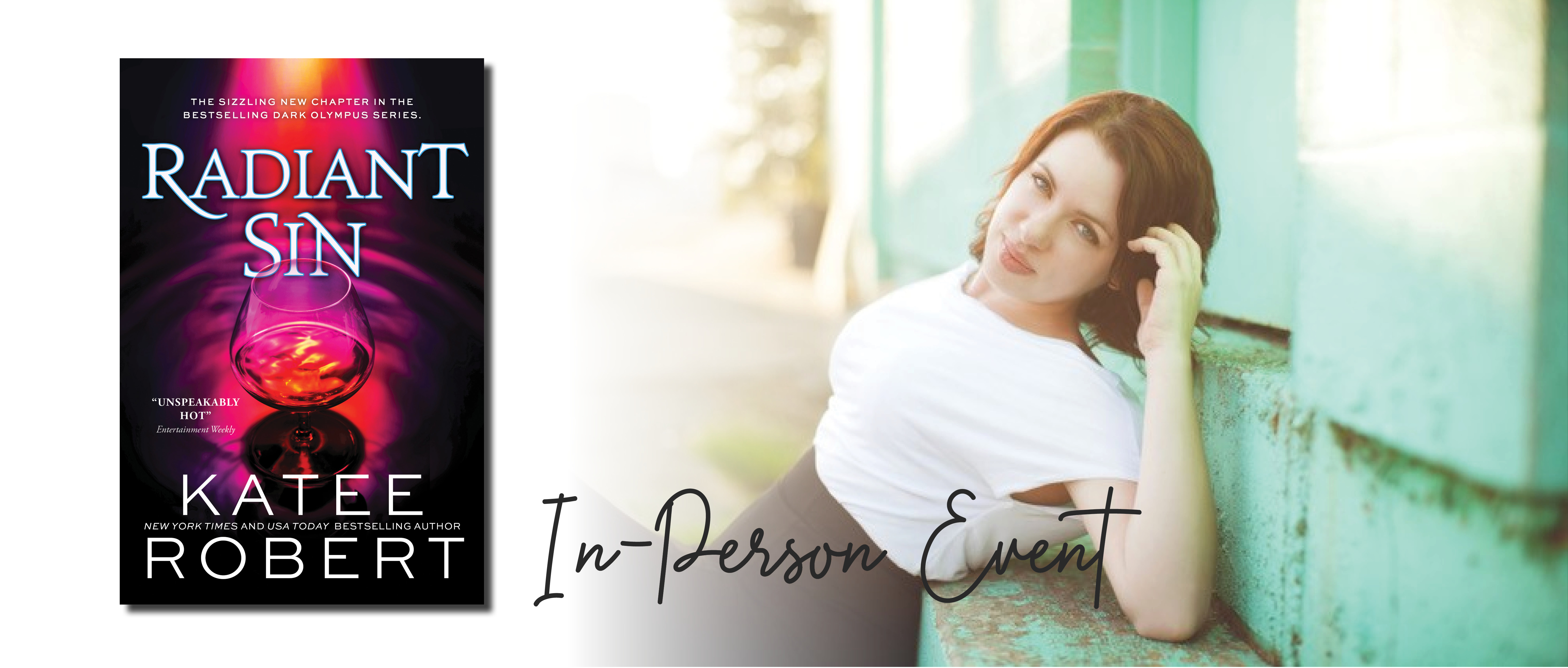 Author Event with Katee Robert/Radiant Sin | Eventcombo